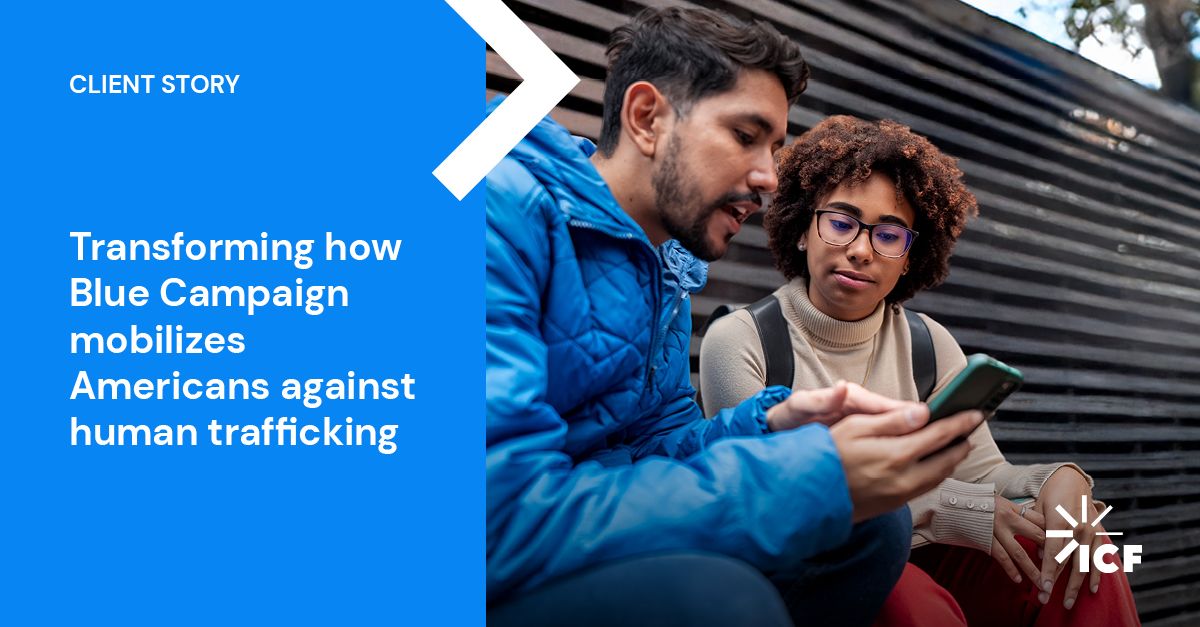 Refreshing CCHT’s Blue Campaign’s Approach To Combat Human Trafficking ...