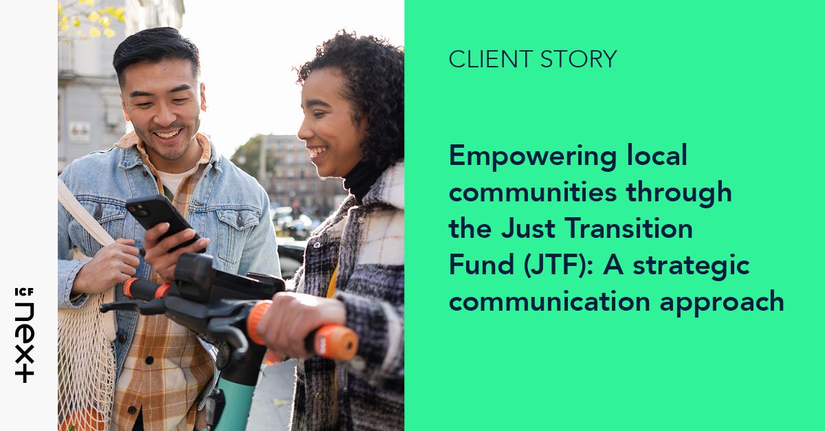 Empowering Communities Through the Just Transition Fund | ICF