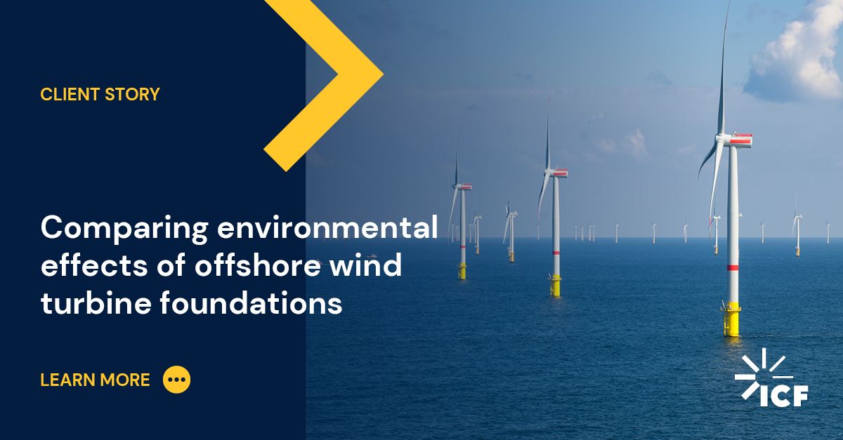 Environmental Effects from Offshore Wind Turbine Foundations | Client ...