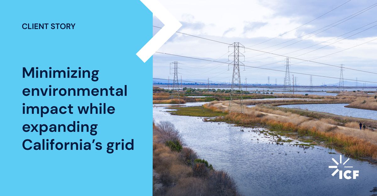Transmission Infrastructure with Minimal Environmental Impact | ICF
