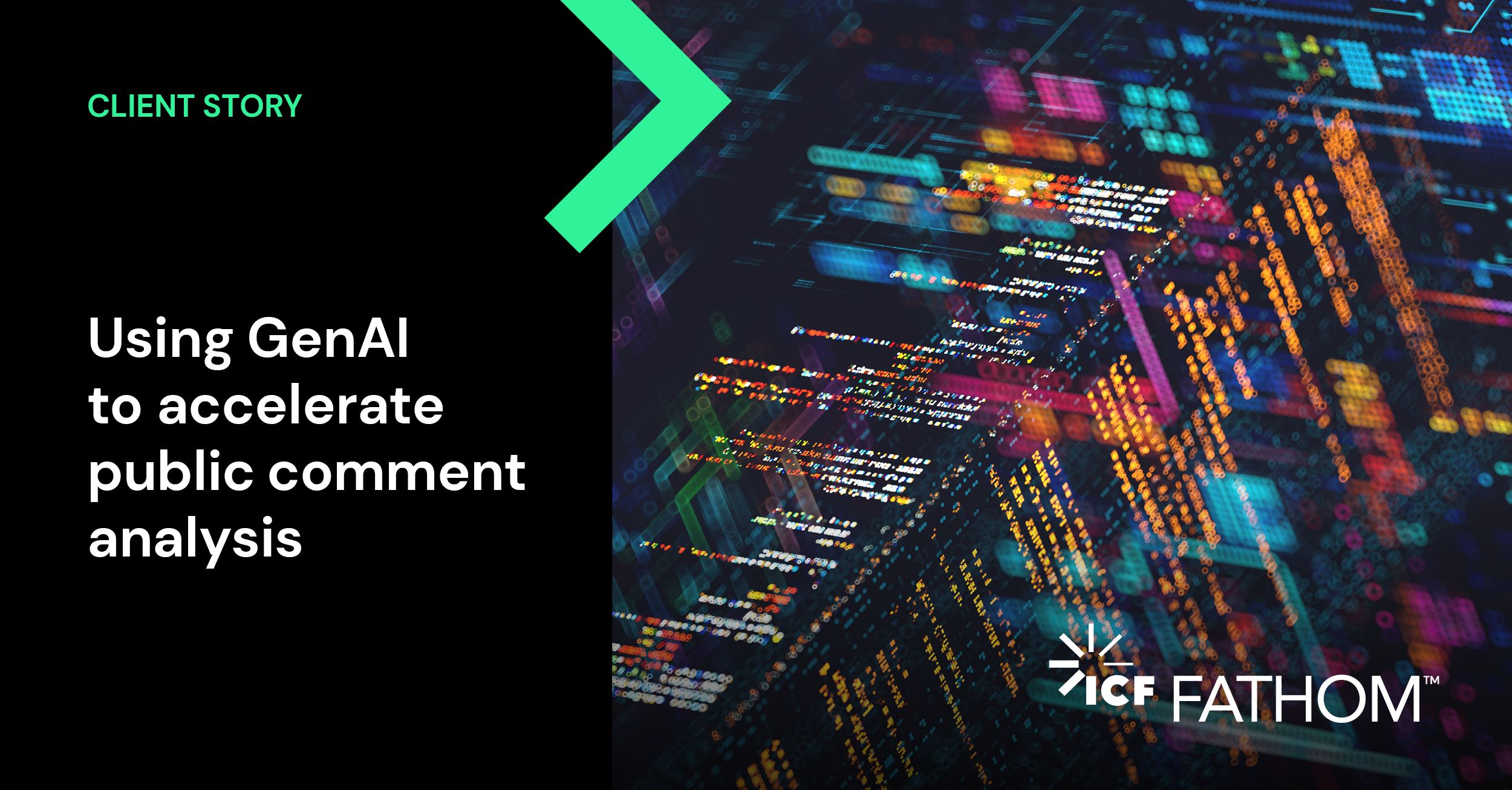 Using Gen AI to process public comments faster | ICF