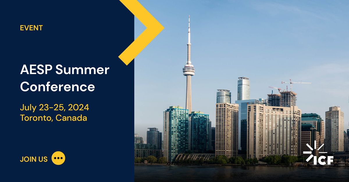 AESP Summer Con | ICF