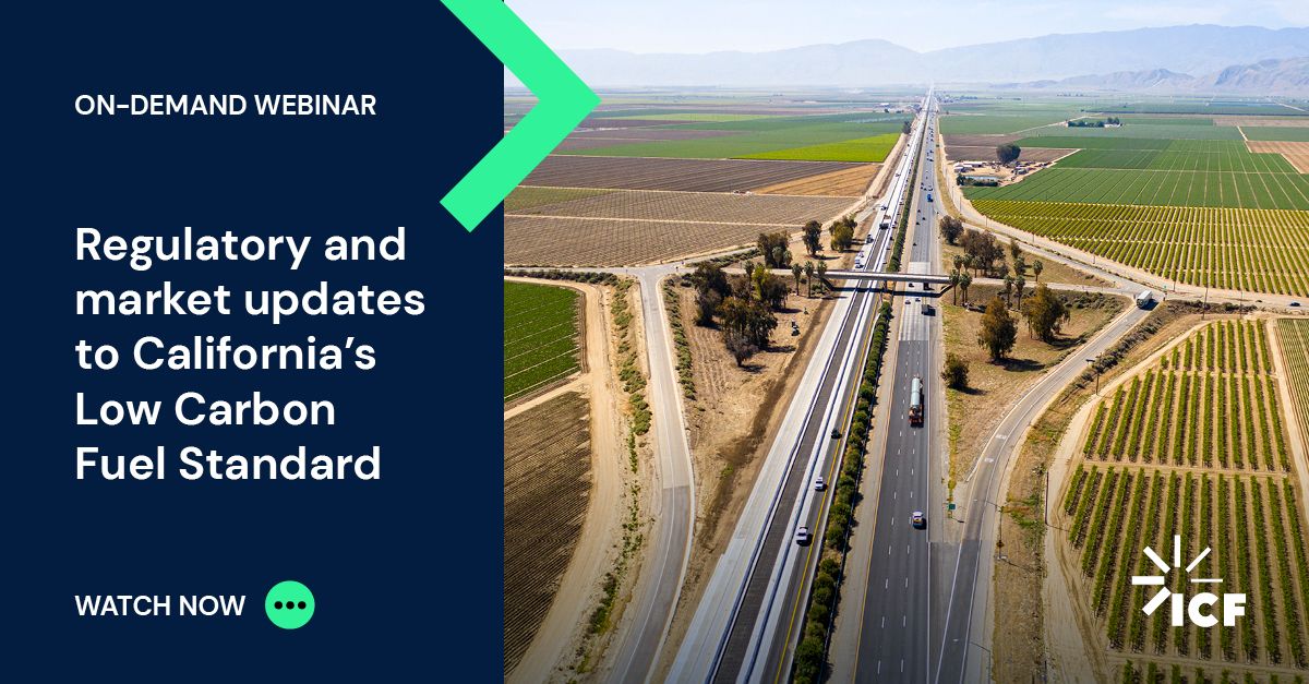 Regulatory and Market Updates to California’s Low Carbon Fuel Standard ...