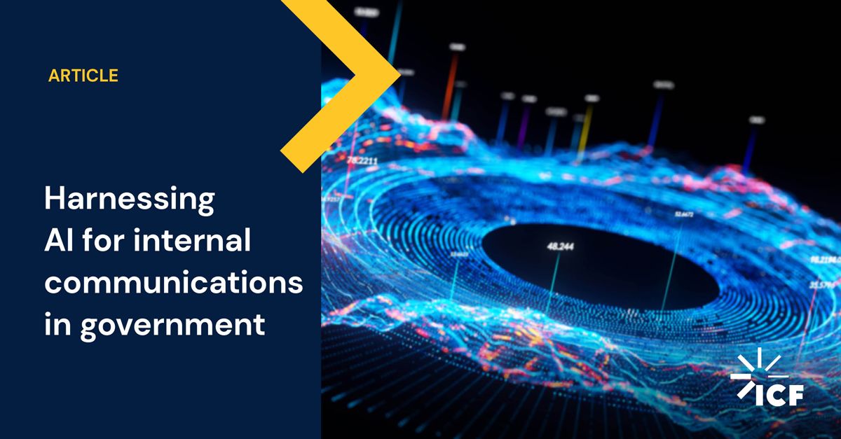 AI for Internal Communications in Federal Government | ICF