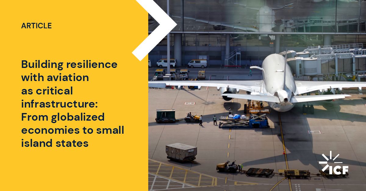 Aviation As Critical Infrastructure: How To Build Resilience Through It ...