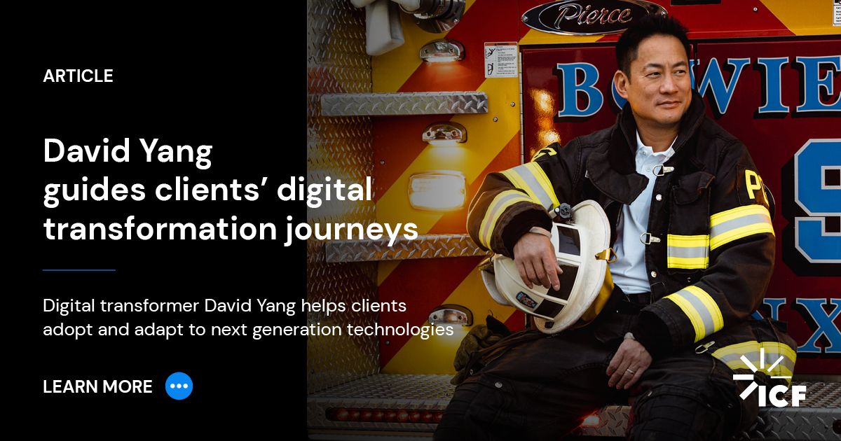 David Yang Guides Clients’ Digital Transformation Journeys | ICF