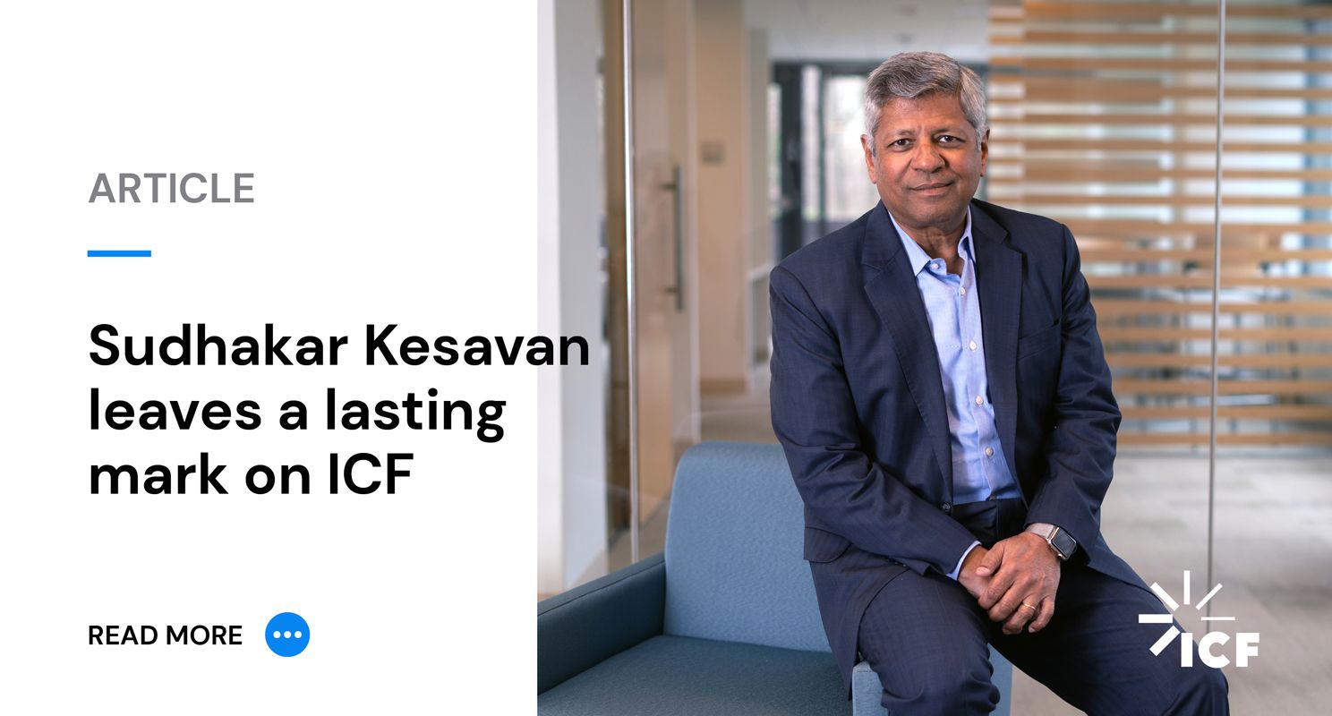 Sudhakar Kesavan leaves a lasting mark on ICF | ICF