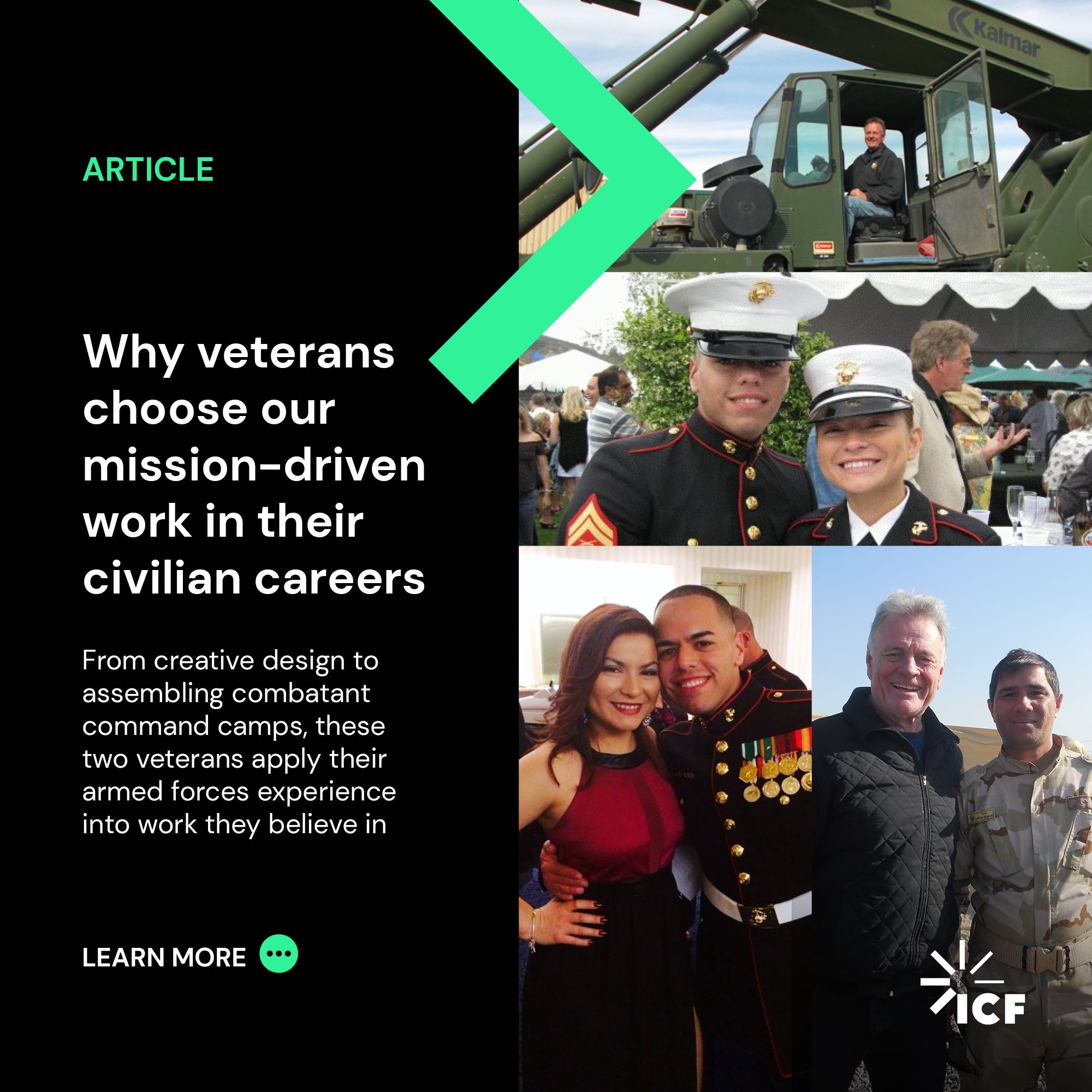 Why U.S. Veterans Choose our Mission-driven Work | ICF
