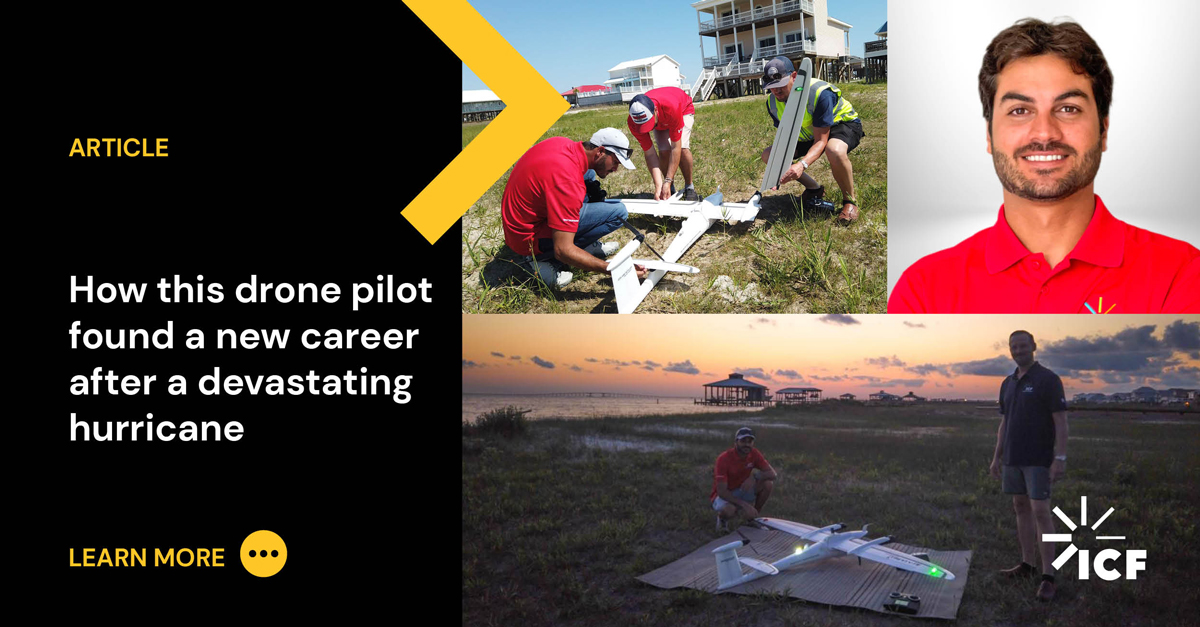 How This Drone Pilot Found a New Career After a Devastating Hurricane | ICF