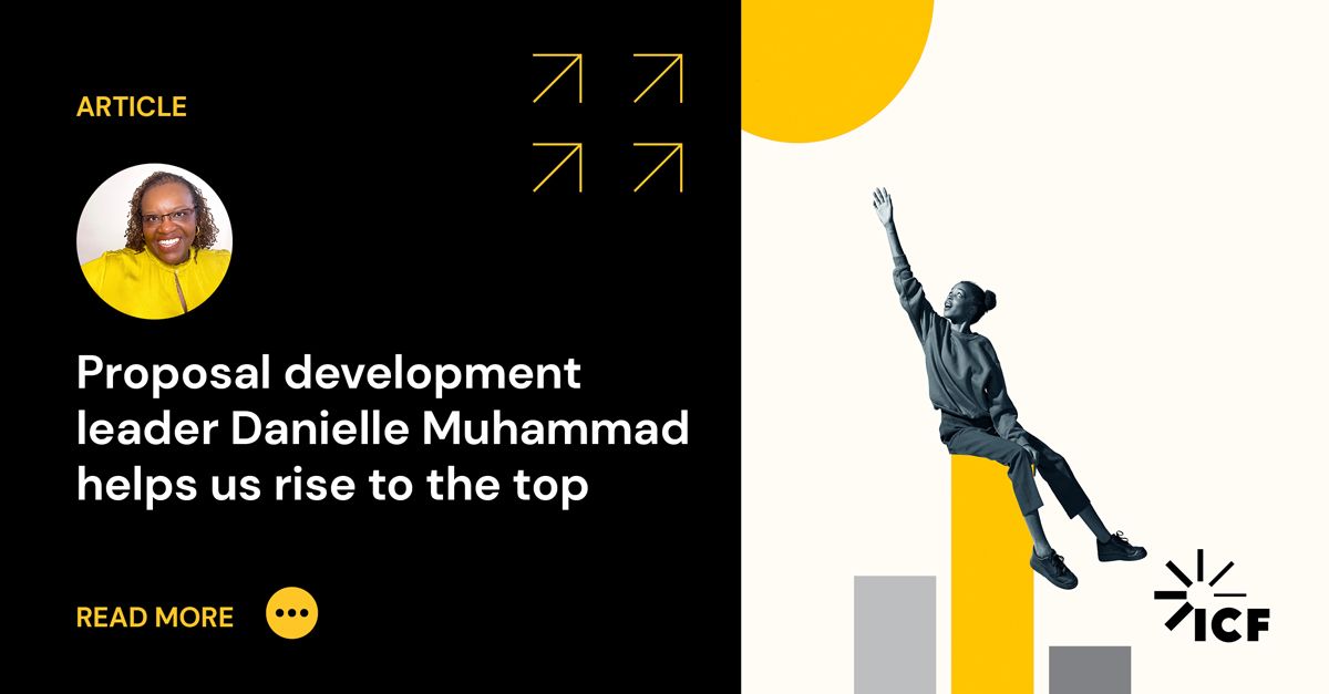 Proposal Expert Danielle Muhammad Helps Us Rise to the Top | ICF