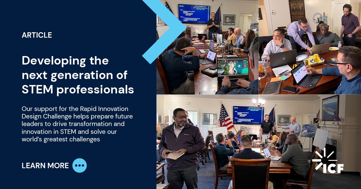 Developing the Next Generation of STEM Professionals | ICF