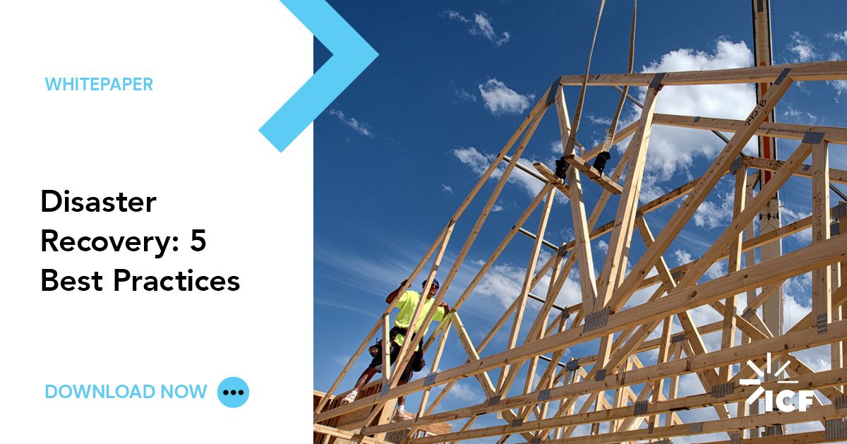 Disaster Recovery: 5 Best Practices | ICF