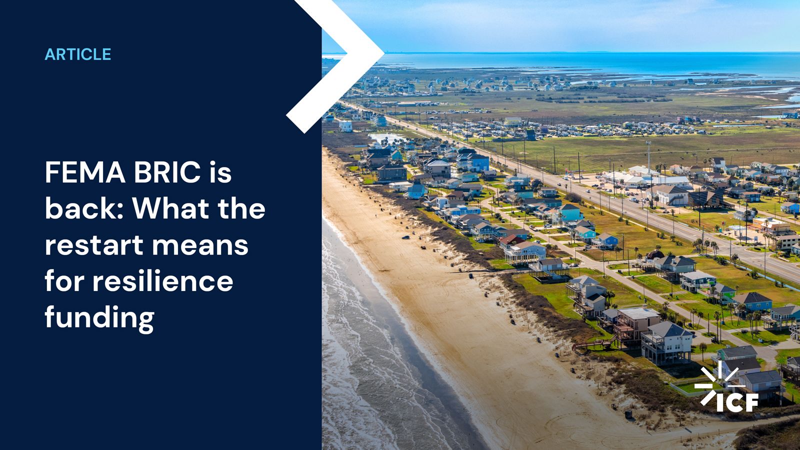 FEMA BRIC Restart: What It Means for Resilience Funding | FEMA BRIC ...