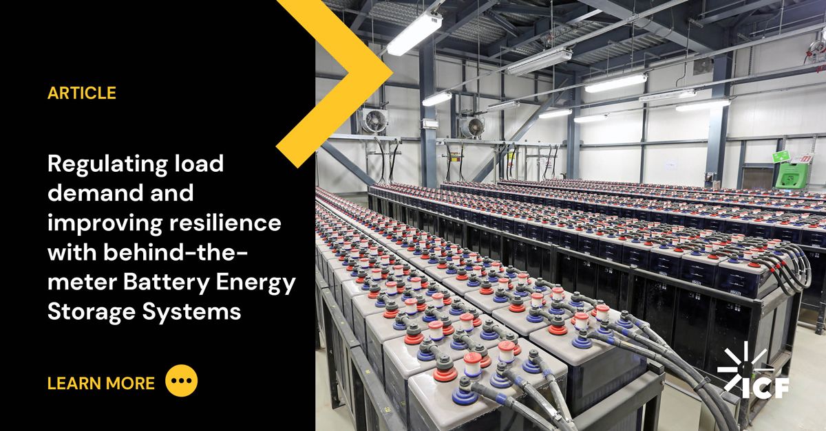 Regulating Load Demand and Improving Resilience with Behind-the-Meter ...