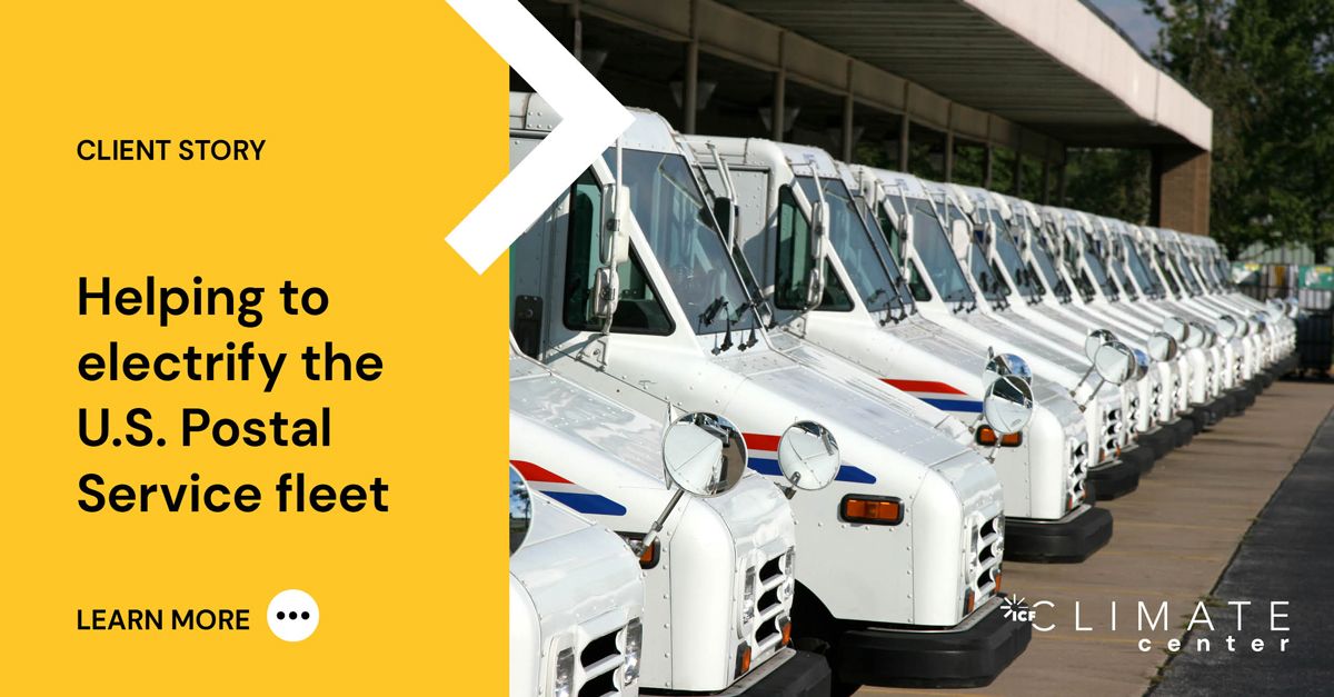 Helping to Electrify the U.S. Postal Service Fleet | ICF