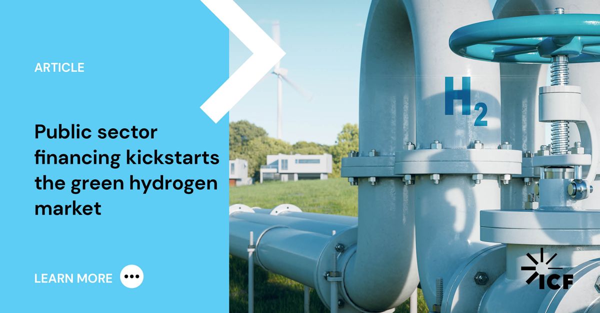 Key Financing Challenges for the Global Hydrogen Market | ICF