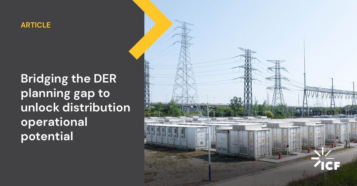 Distributed Energy Resources: Unlocking their true value | ICF
