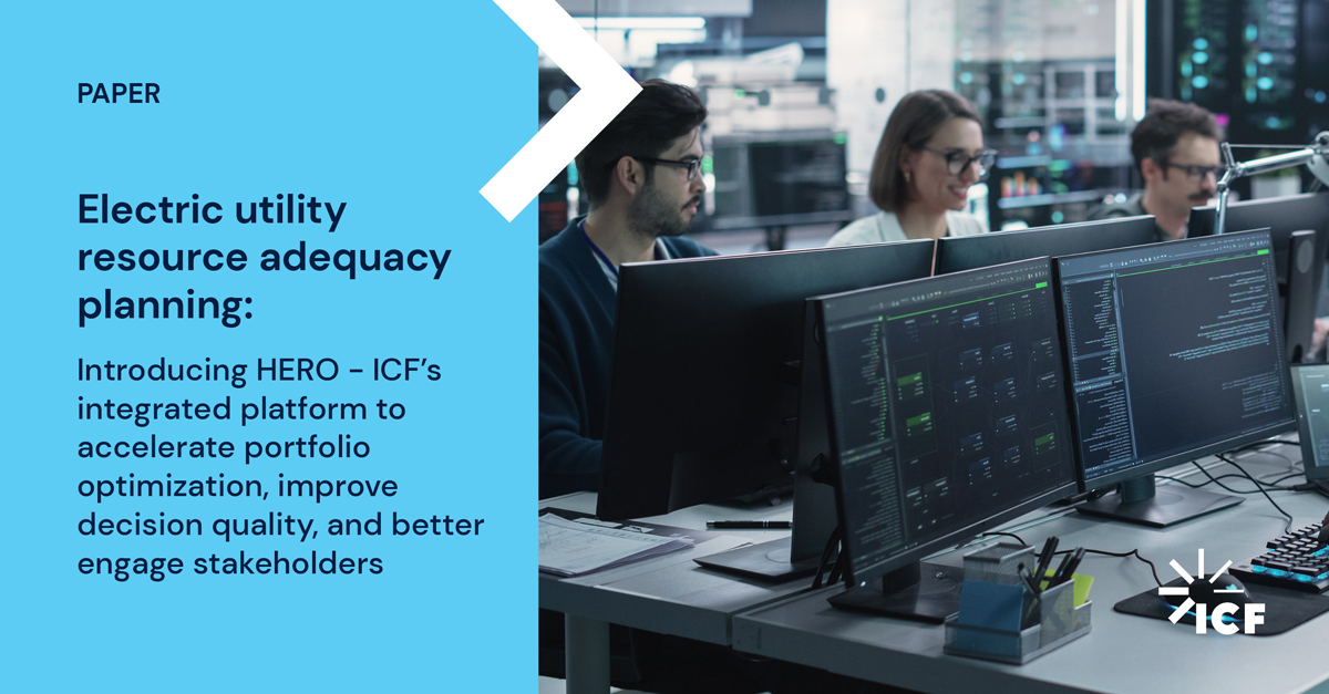 How Utilities Can Take a More Integrated Approach to Resource Planning | ICF