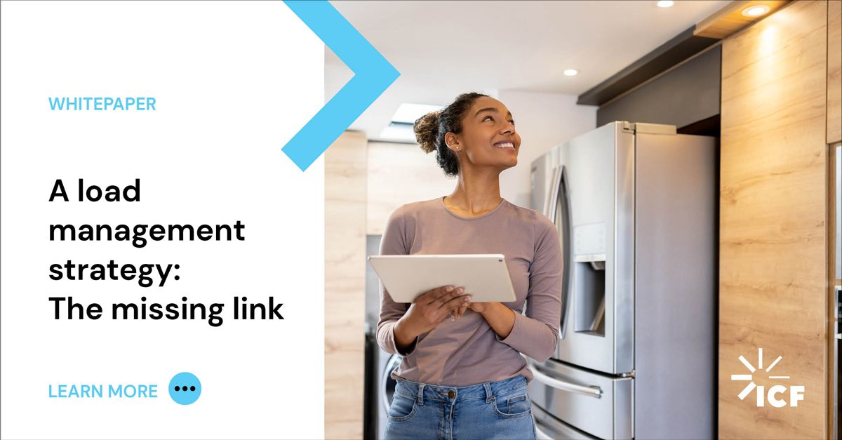 A Load Management Strategy: The Missing Link | ICF