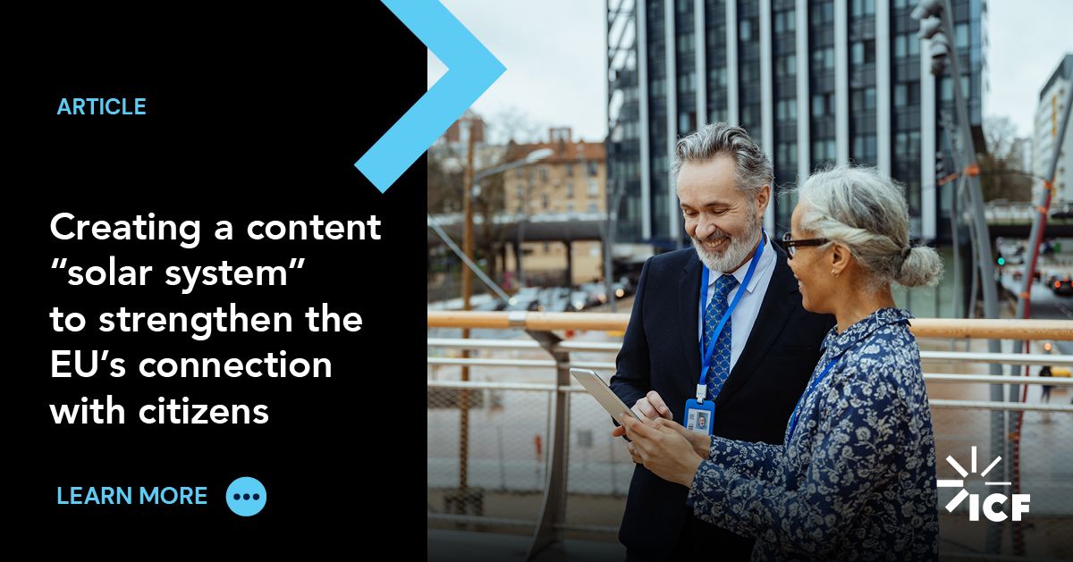 A Solar System of Engaging Content for European Citizens | ICF