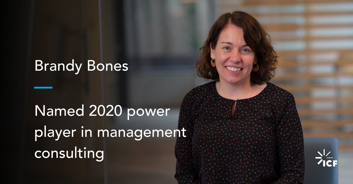 Brandy Bones named 2020 power player in management consulting | ICF