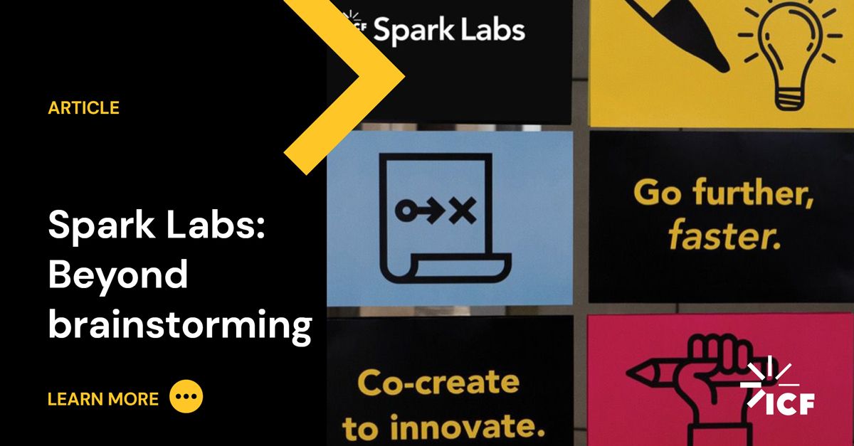 Spark Labs Is a New Type of Brainstorming Workshop | ICF