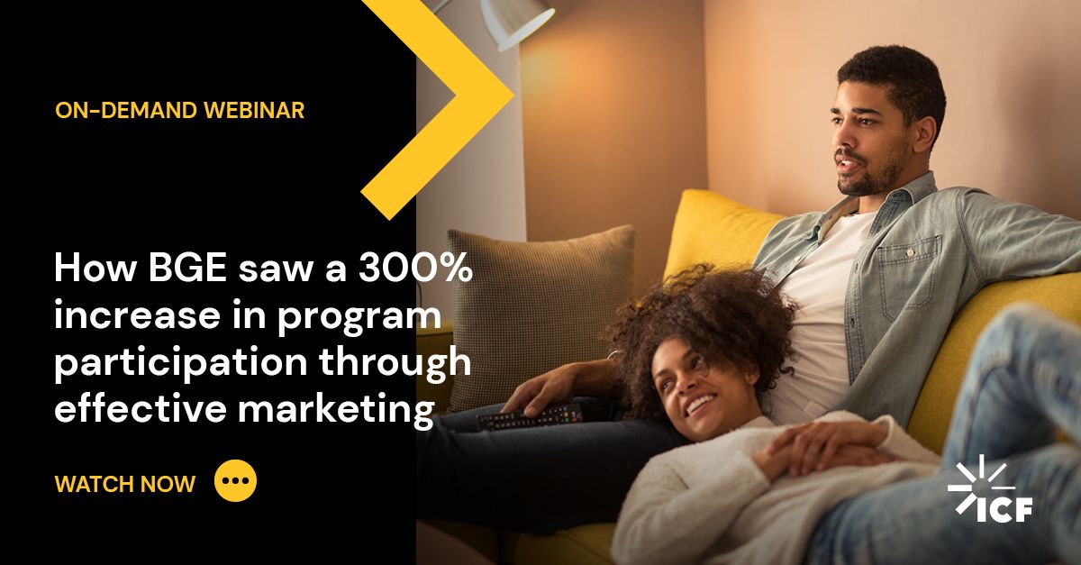 How BGE Saw a 300% Increase in Program Participation Through Effective ...