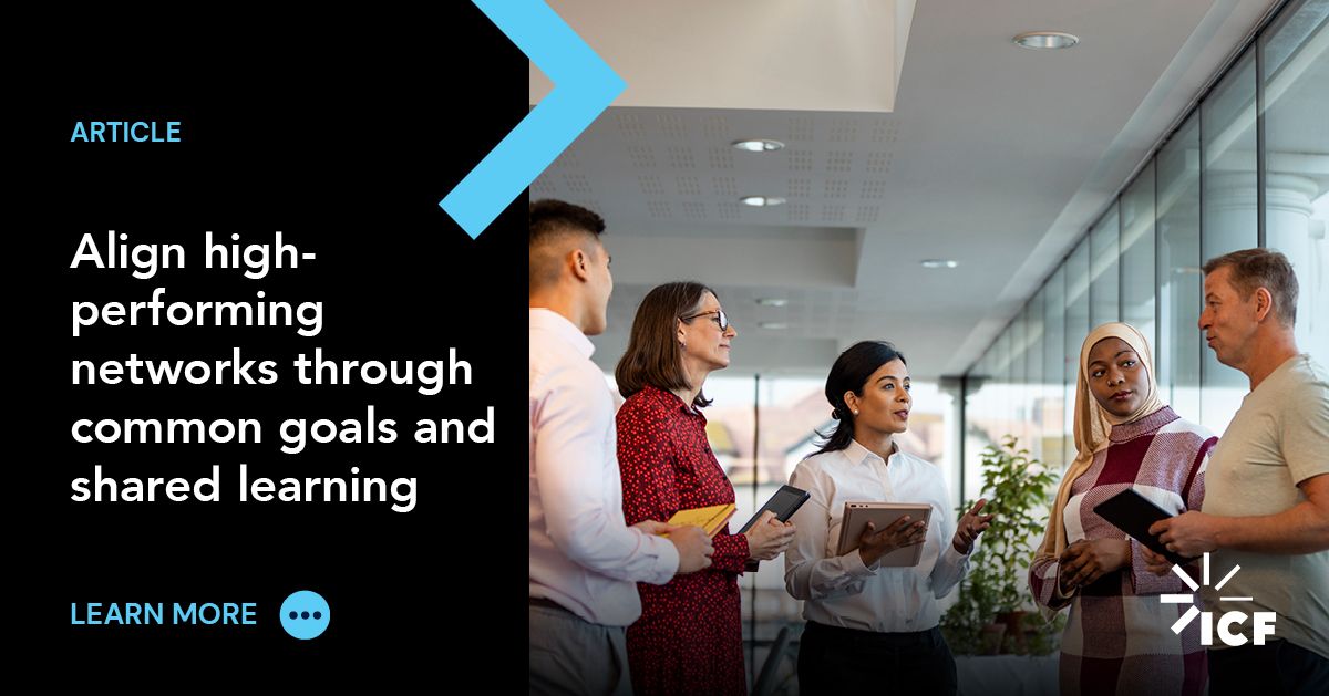 Learning Programs Build Strong Expert and Stakeholder Networks | ICF