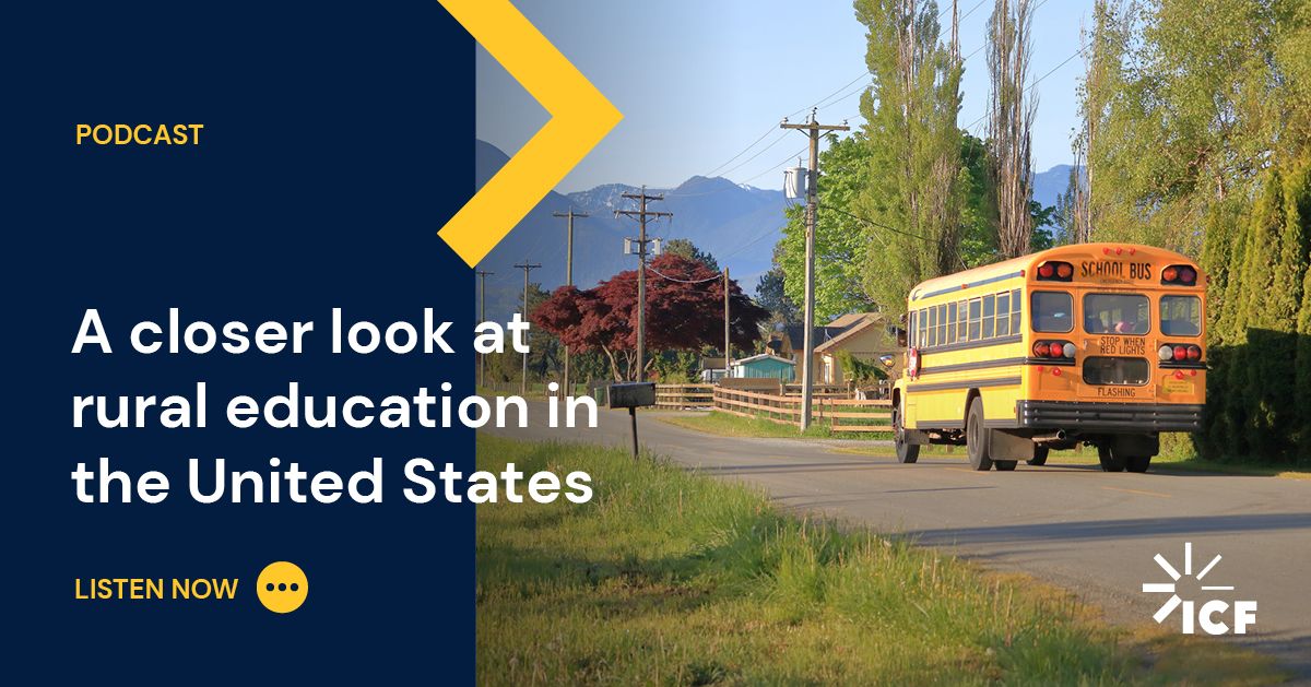 A Closer Look at Rural Education in the United States | ICF