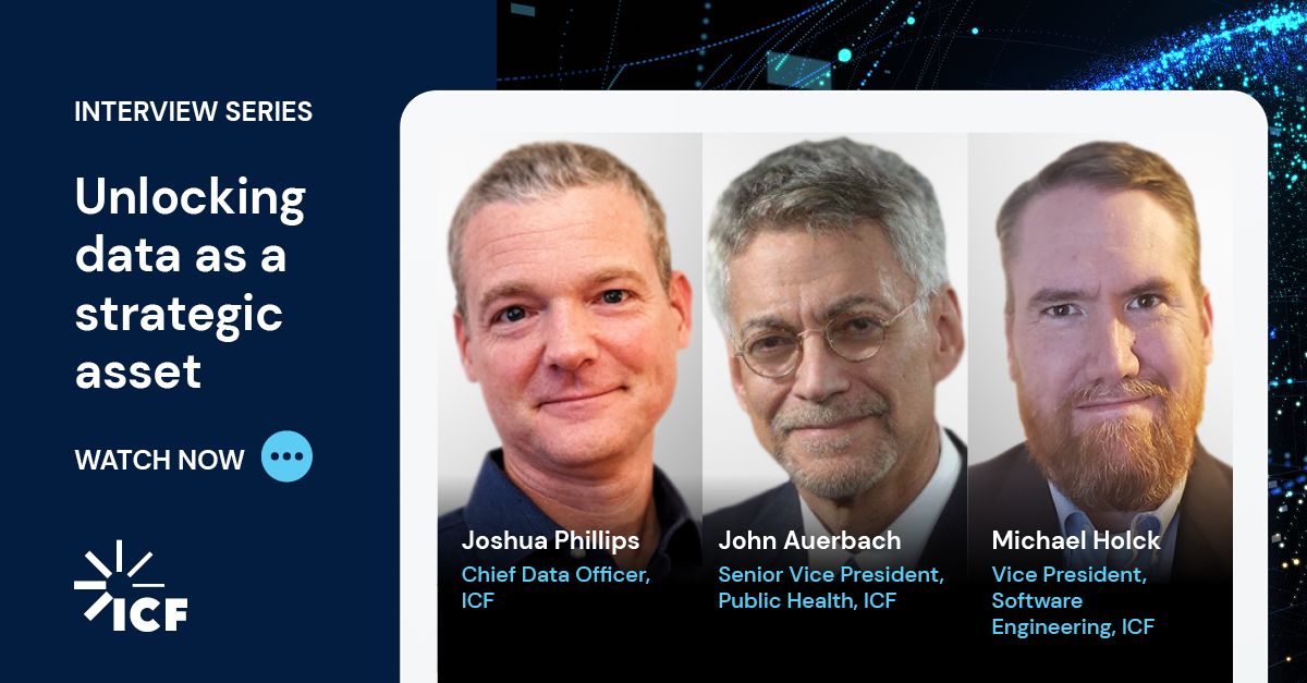 Federal data modernization video series | ICF