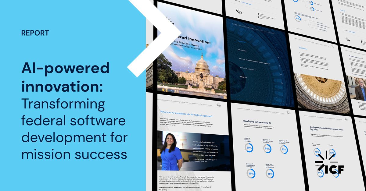 How AI is Transforming Federal Software Development | ICF