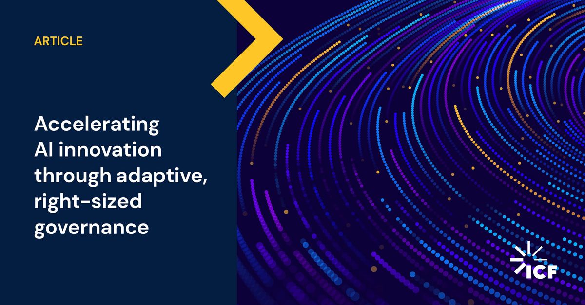 Federal AI Governance: How To Get It Right | ICF