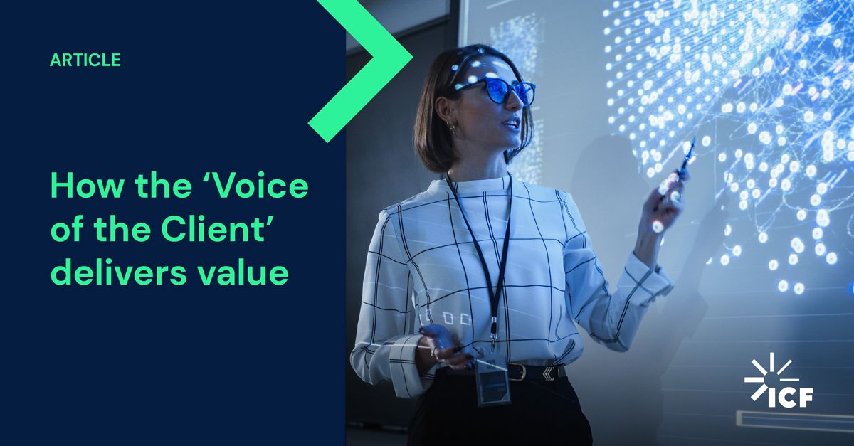 How the "Voice of the Client" Delivers Value | ICF