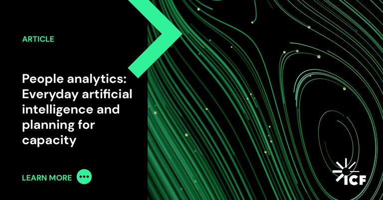 People Analytics: Everyday AI and Planning for Capacity | ICF