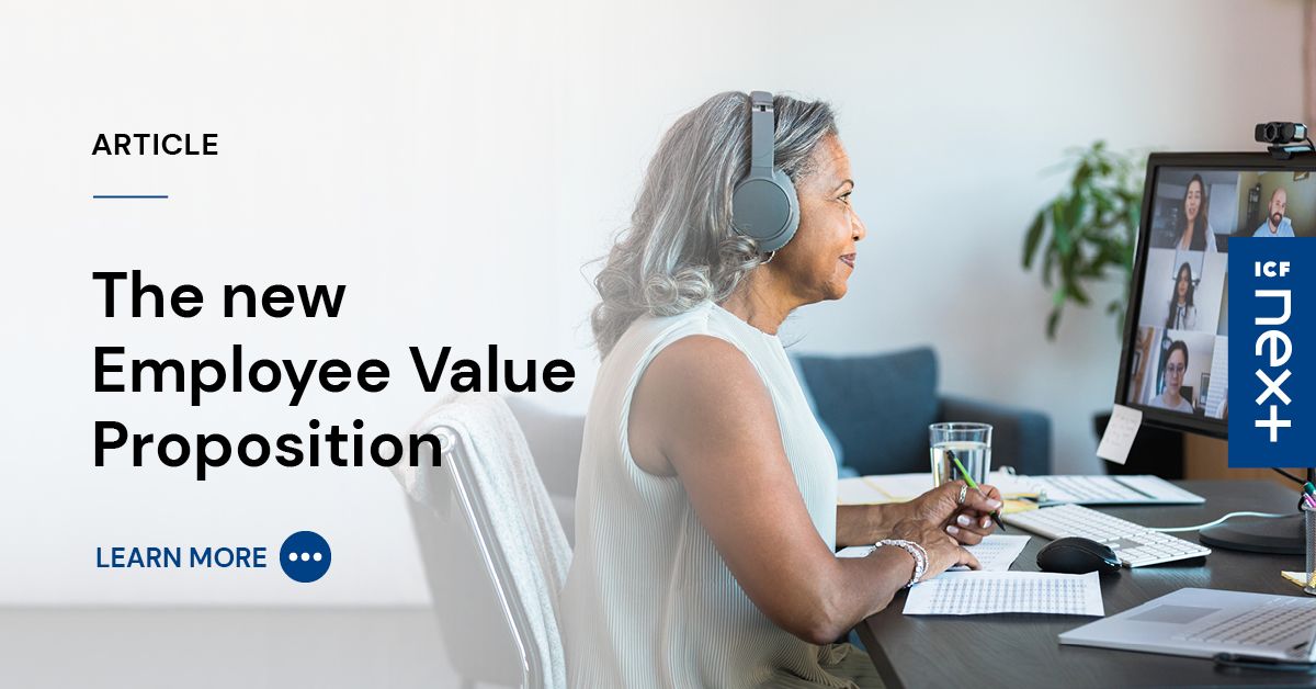 The New Employee Value Proposition | ICF