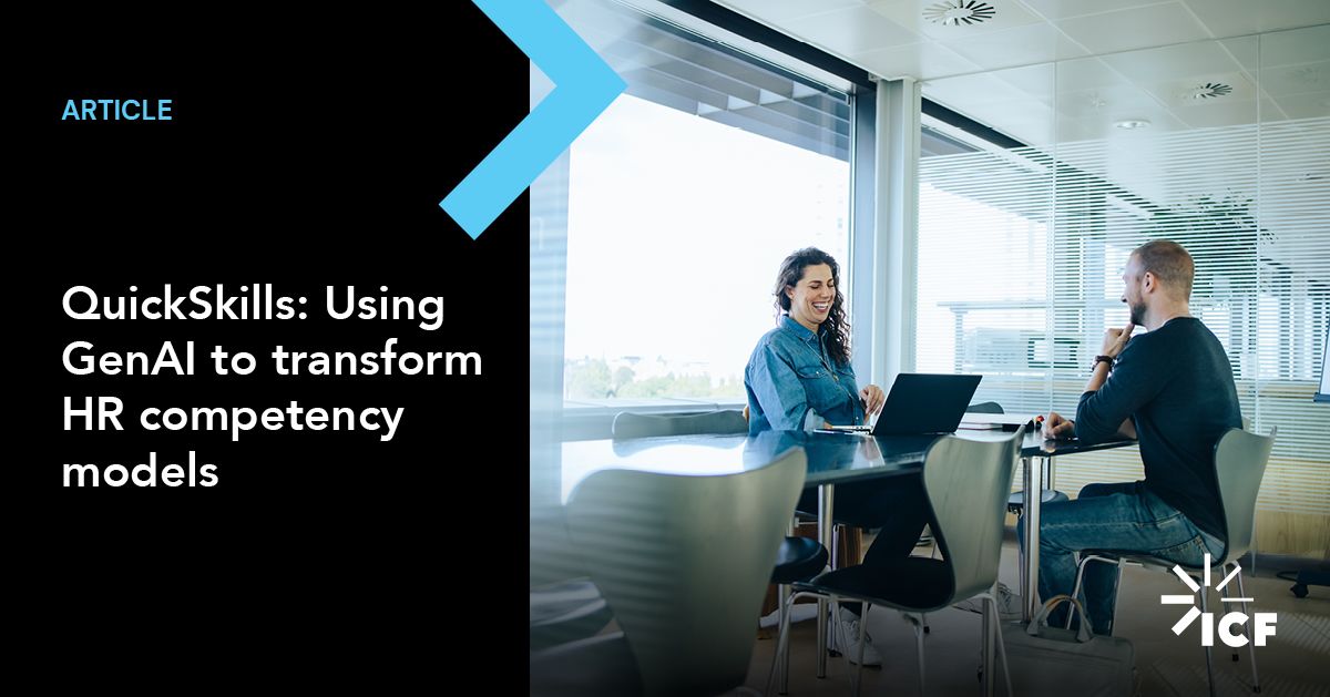 QuickSkills: Using GenAI to Transform HR Competency Models | ICF