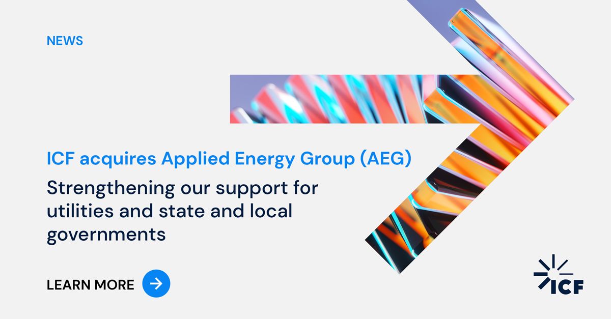 ICF Expands Energy Technology Services | ICF