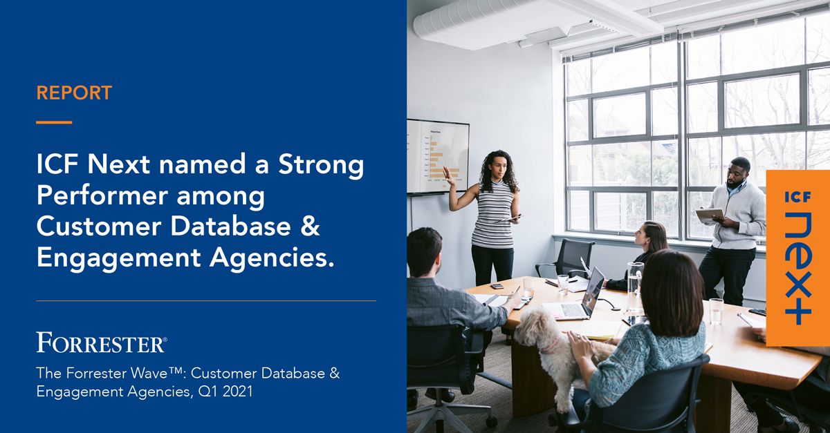 ICF Next Recognized as Strong Performer Among Customer Database ...