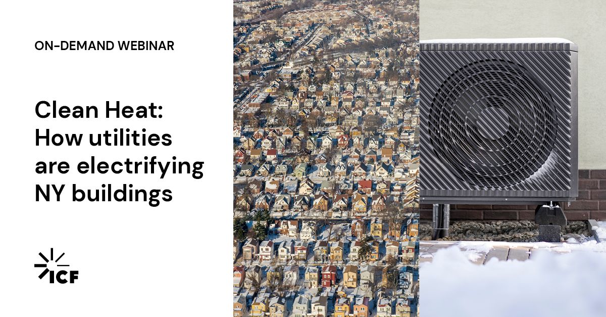 Clean Heat: How Utilities Are Electrifying NY Buildings | ICF